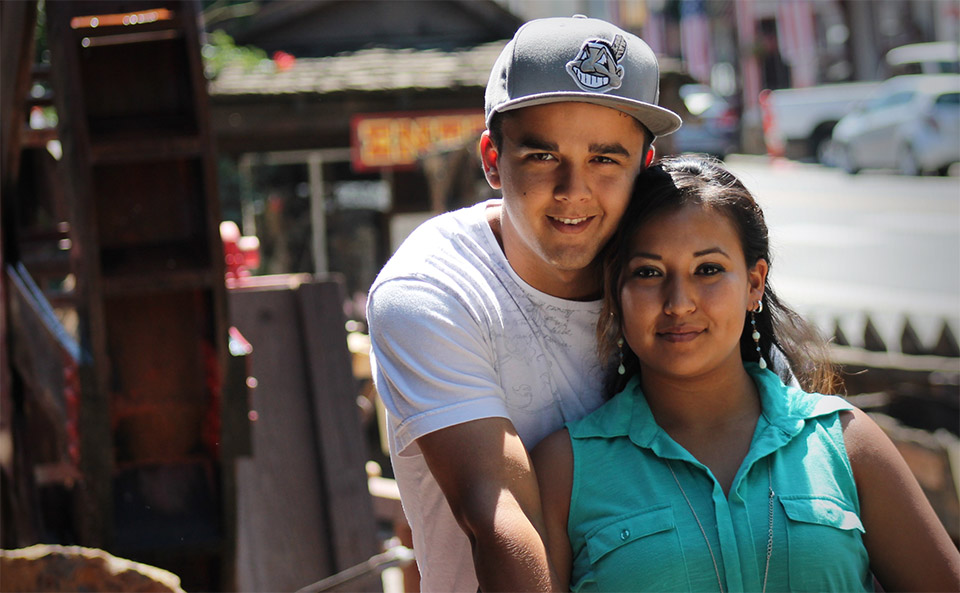 Portrait of Joey and Yesenia Gomez