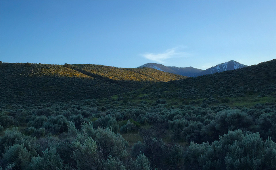 Yellow-Green-Blue Nevada
